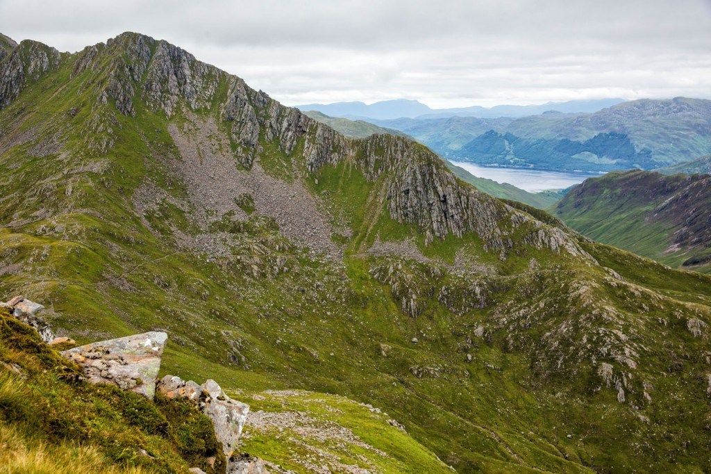 Hiking the Kintail Saddle in Scotland