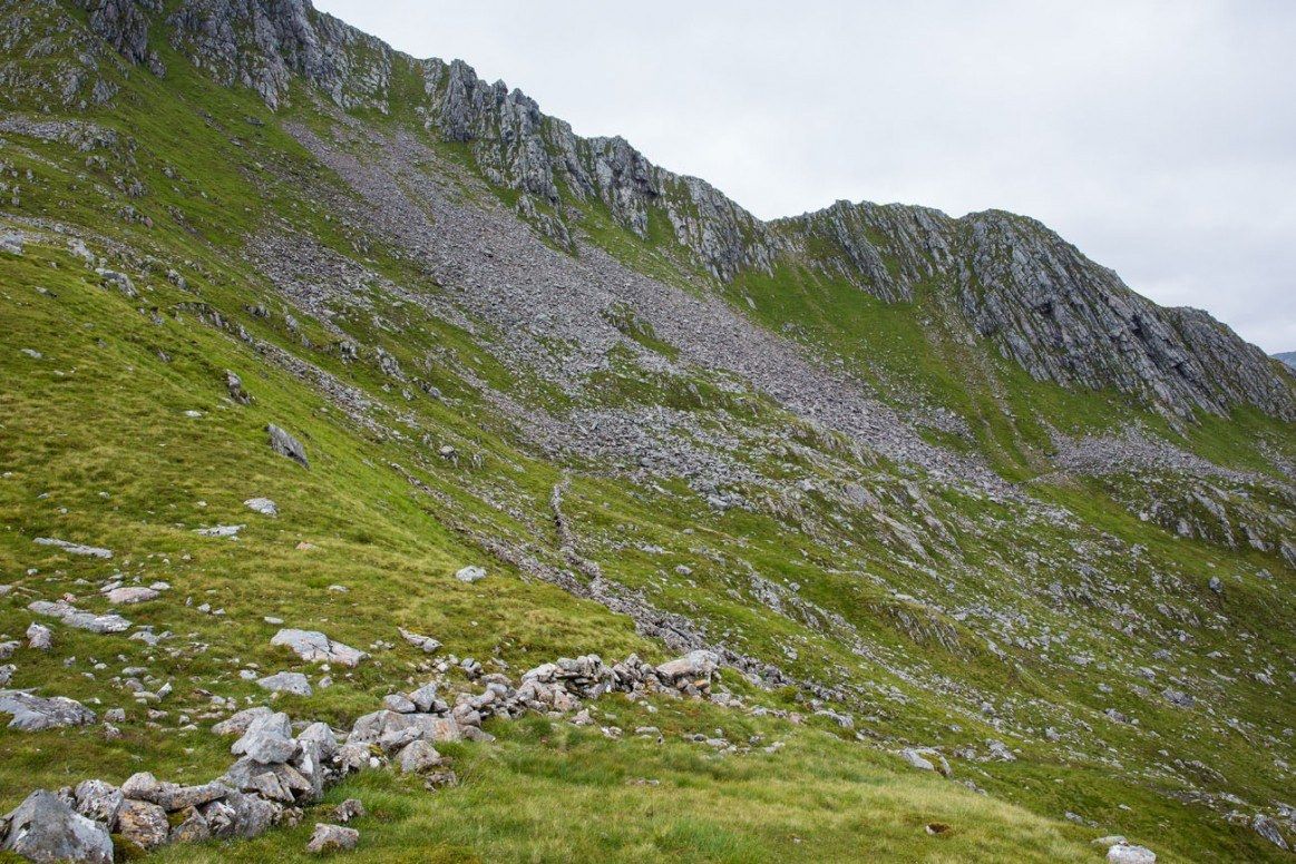 Hiking the Kintail Saddle in Scotland