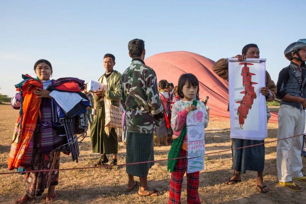 A Hot Air Balloon Ride Over Bagan, Myanmar