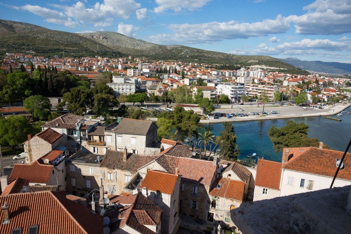 Walking through the Beautiful Town of Trogir, Croatia