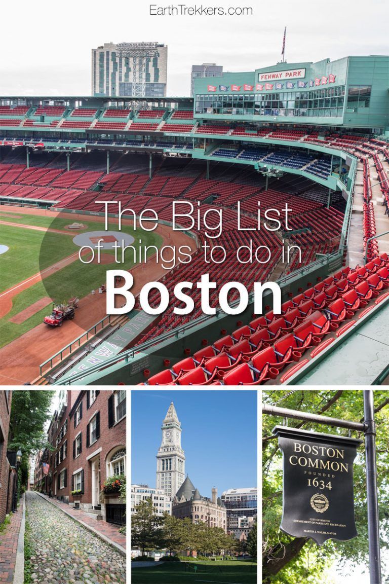 Boston Bucket List: 30 Best Things To Do in Boston – Earth Trekkers