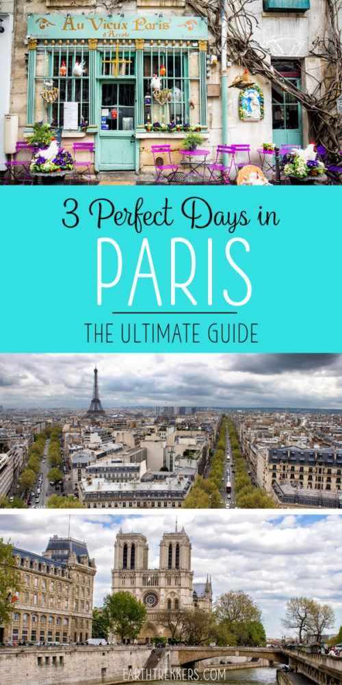 3 Days in Paris: The Perfect Itinerary for Your First Visit