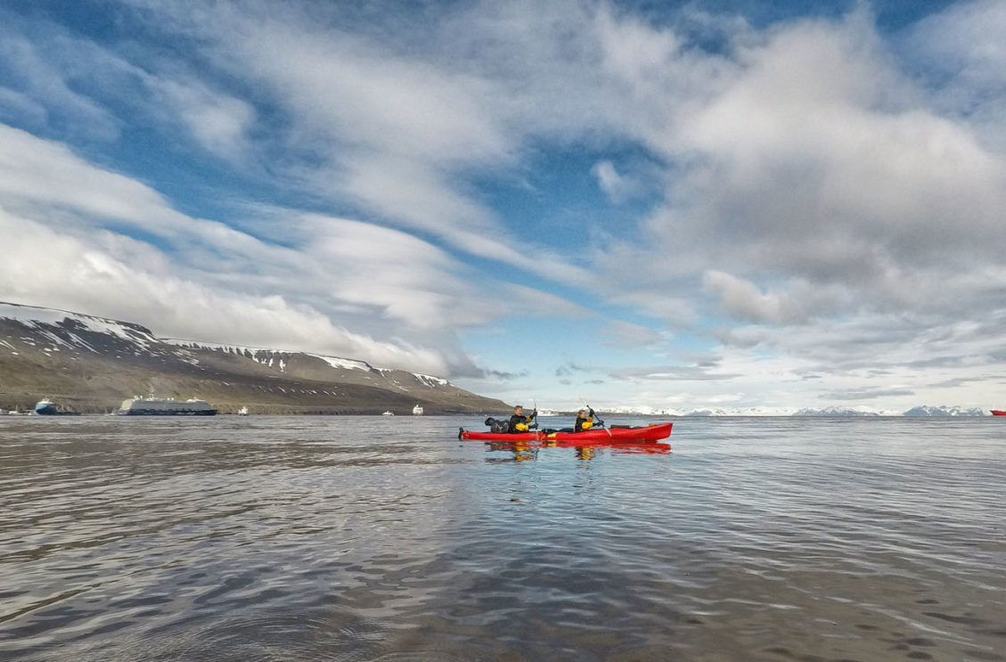 Kayaking Adventfjord and Hiking Hiorthfjellet: A One Day Adventure in ...