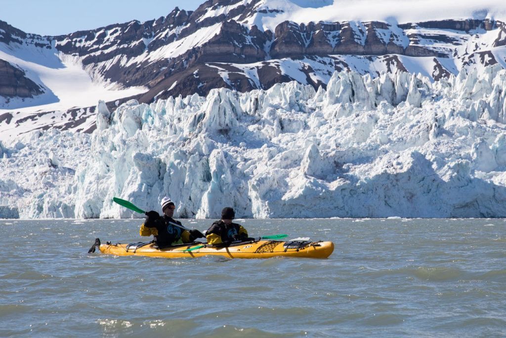 Glacier Kayaking in Svalbard, Norway – Earth Trekkers
