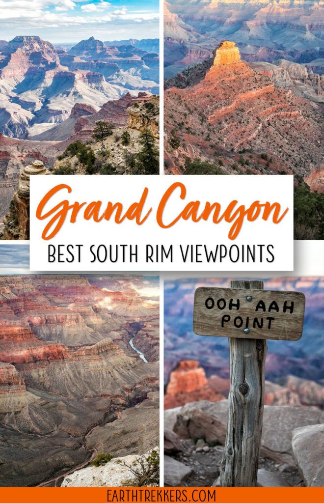 17 Breathtaking South Rim Viewpoints in the Grand Canyon – Earth Trekkers