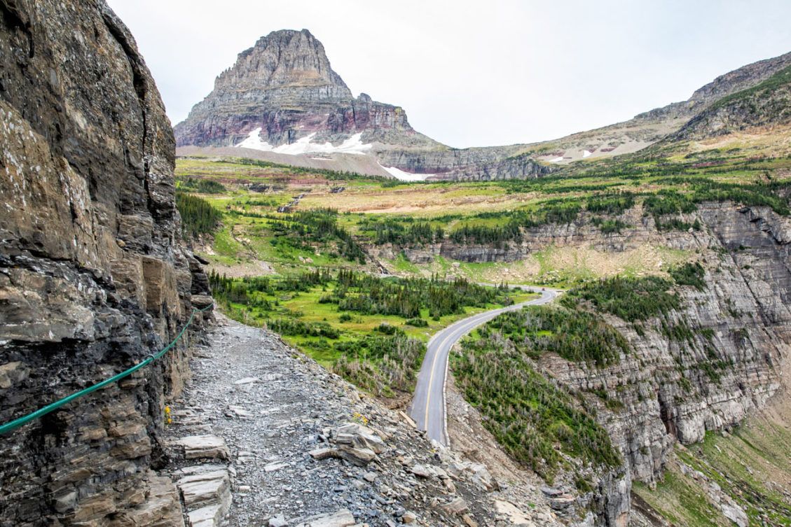 Highline Trail: Logan Pass to the Loop, Glacier National Park – Earth ...