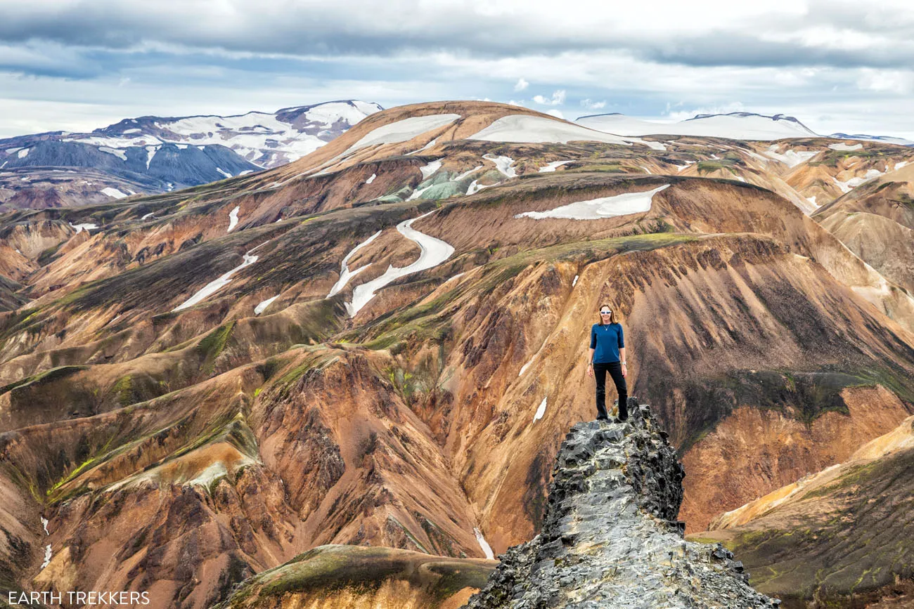 How to Hike Mt. Blahnúkúr (the Blue Peak) in Landmannalaugar, Iceland