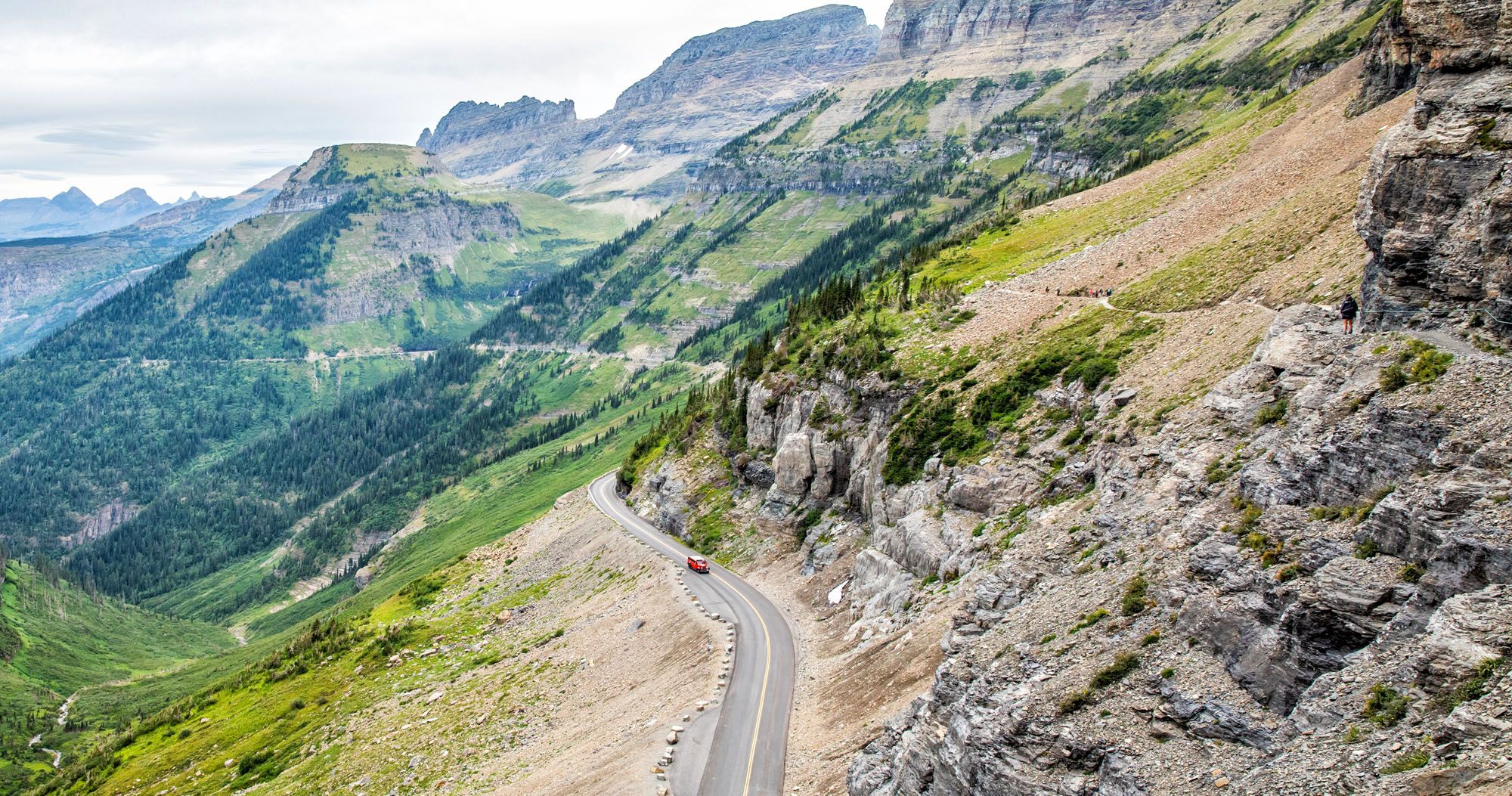 Highline Trail: Logan Pass to the Loop, Glacier National Park