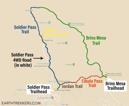 Soldier Pass Trail & Soldier Pass Cave: Step-By-Step Trail Guide