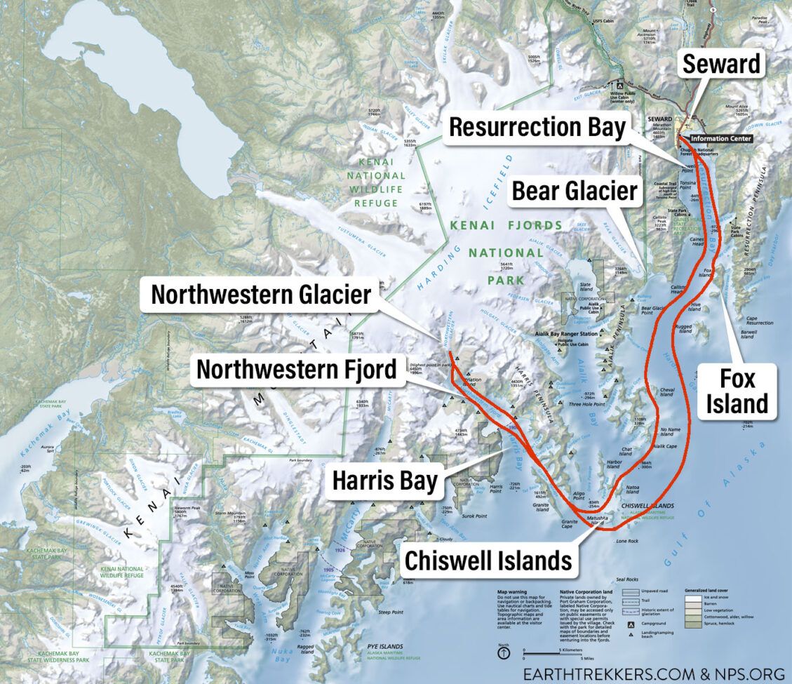 Northwestern Fjord Cruise in Kenai Fjords: Photos, Map & Is It Worth It?