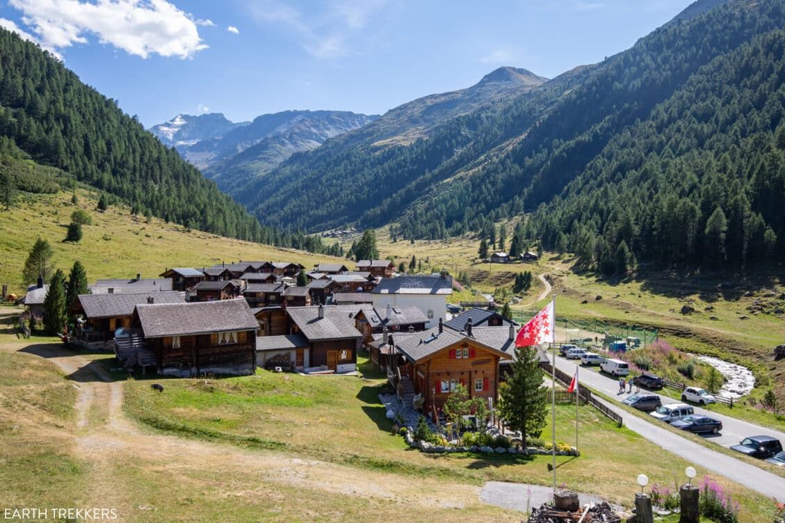 Walker's Haute Route Stage 11: Zinal to Forcletta to Gruben