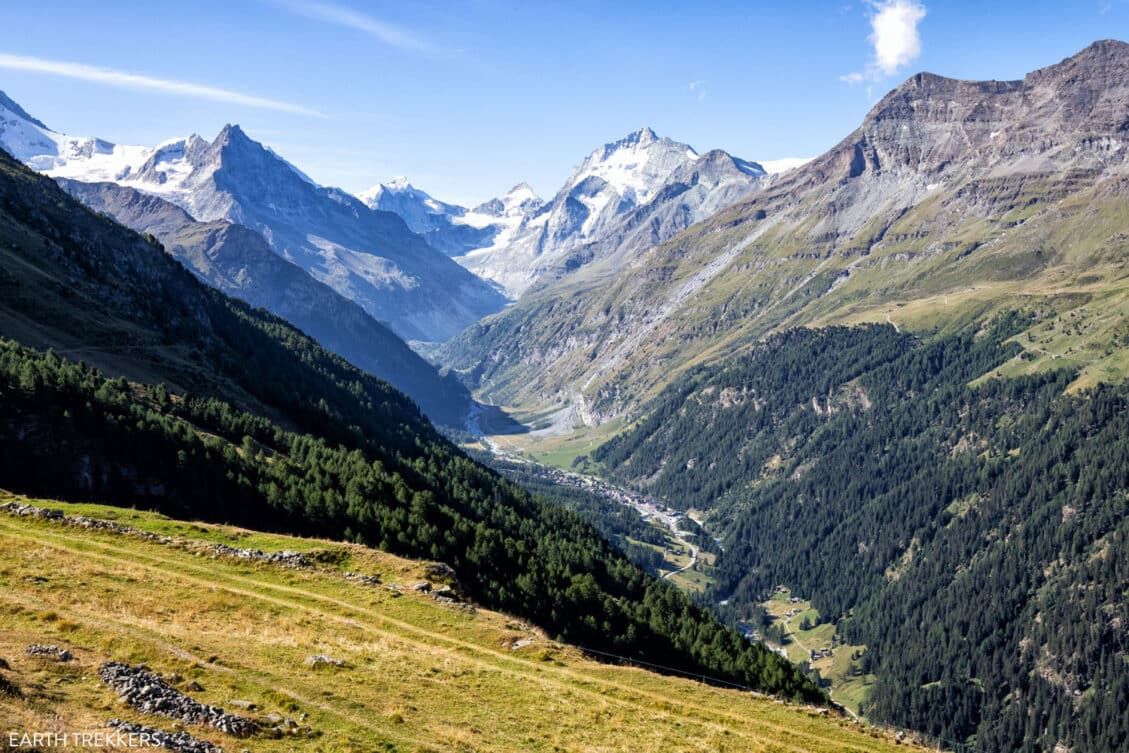 Walker's Haute Route Stage 11: Zinal to Forcletta to Gruben