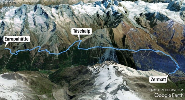 Walker's Haute Route Stage 14: Europahütte to Zermatt