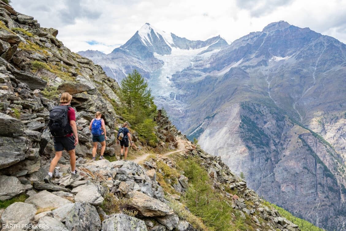 Walker's Haute Route Stage 13: St. Niklaus to the Europahütte