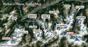Walker’s Haute Route Stages: An Overview of All 14 Stages