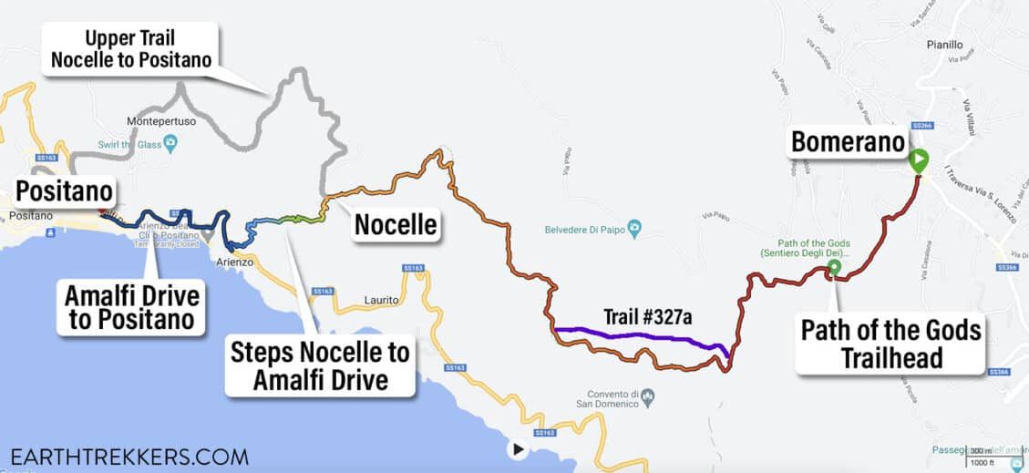 Path of the Gods Hike: Photos, Map, Stats & Helpful Tips – Earth Trekkers