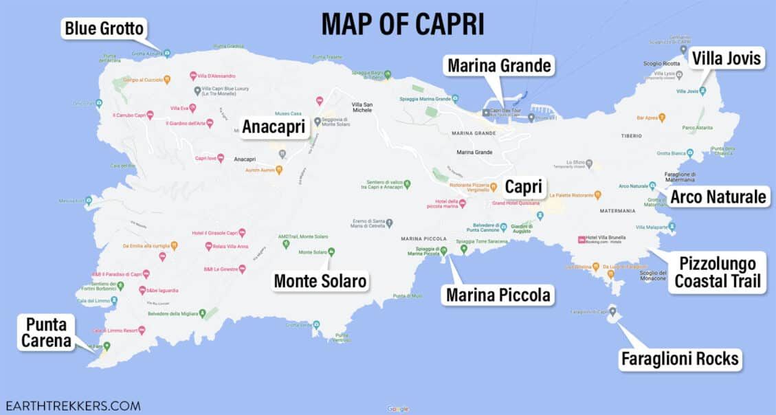 10 Epic Things to Do in Capri (+ Map, Photos, Tips) – Earth Trekkers