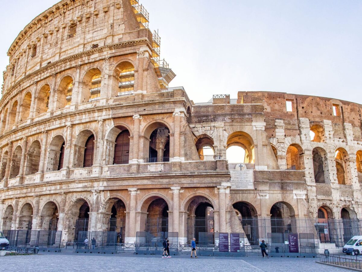 Naples Italy Colosseum