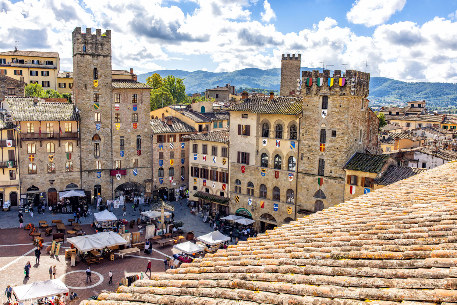 Large Detailed Map Of Arezzo Map Detailed Map Arezzo