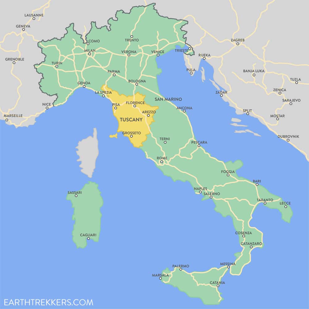 How Big Is Tuscany What's New In Italy For 2024: From Roots Tourism To