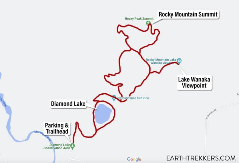 Diamond Lake & Rocky Mountain Track: Best Routes, Map & Trail Stats