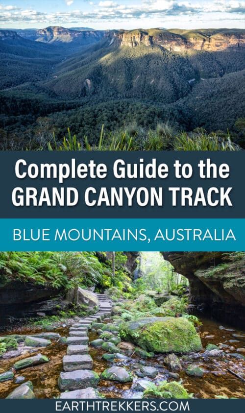Grand Canyon Track Hiking Guide, Map, Stats & Photos | Blue Mountains ...