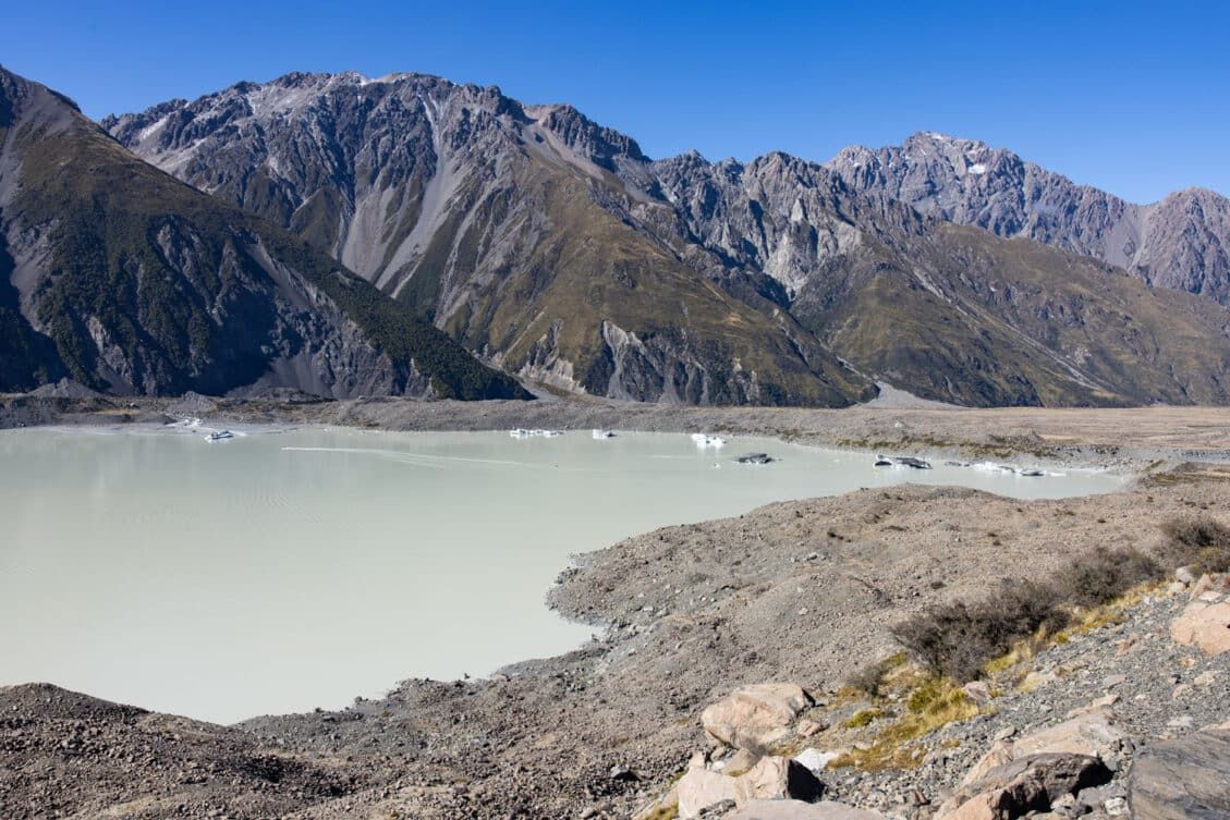 Tasman Glacier View, Blue Lakes, and Tasman Lake Hiking Guide