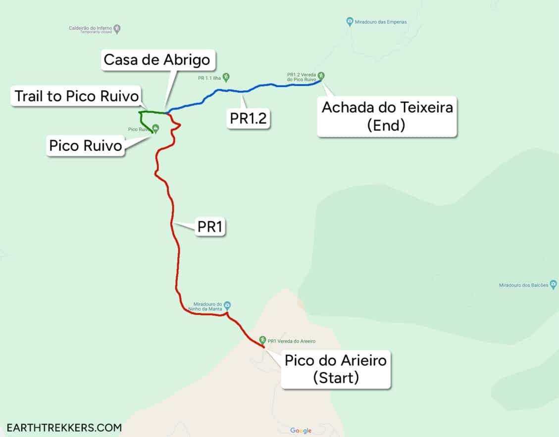 Best Way to Hike Pico do Arieiro to Pico Ruivo (PR1) | Madeira’s #1 ...