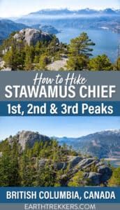How to Hike Stawamus Chief: First, Second & Third Peaks