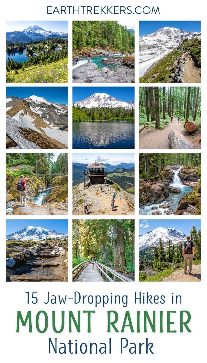 15 Best Hikes in Mount Rainier (Ranked by Difficulty & Area)